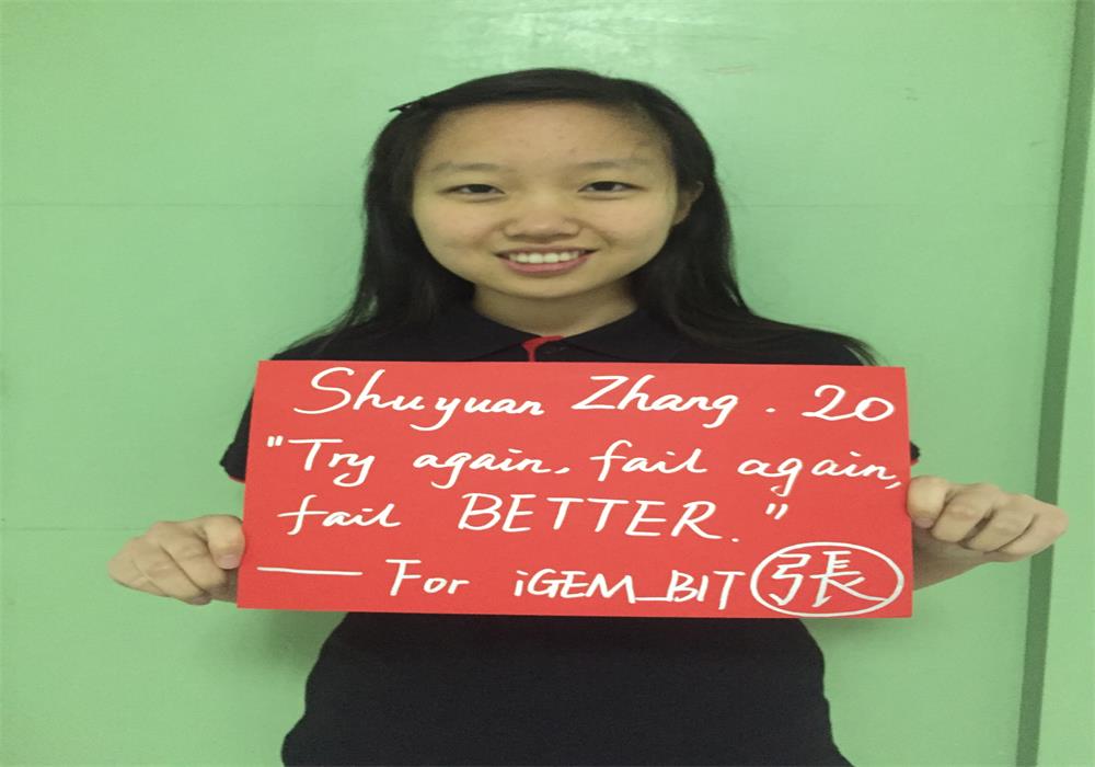 Team:BIT/Team/Member - 2017.igem.org