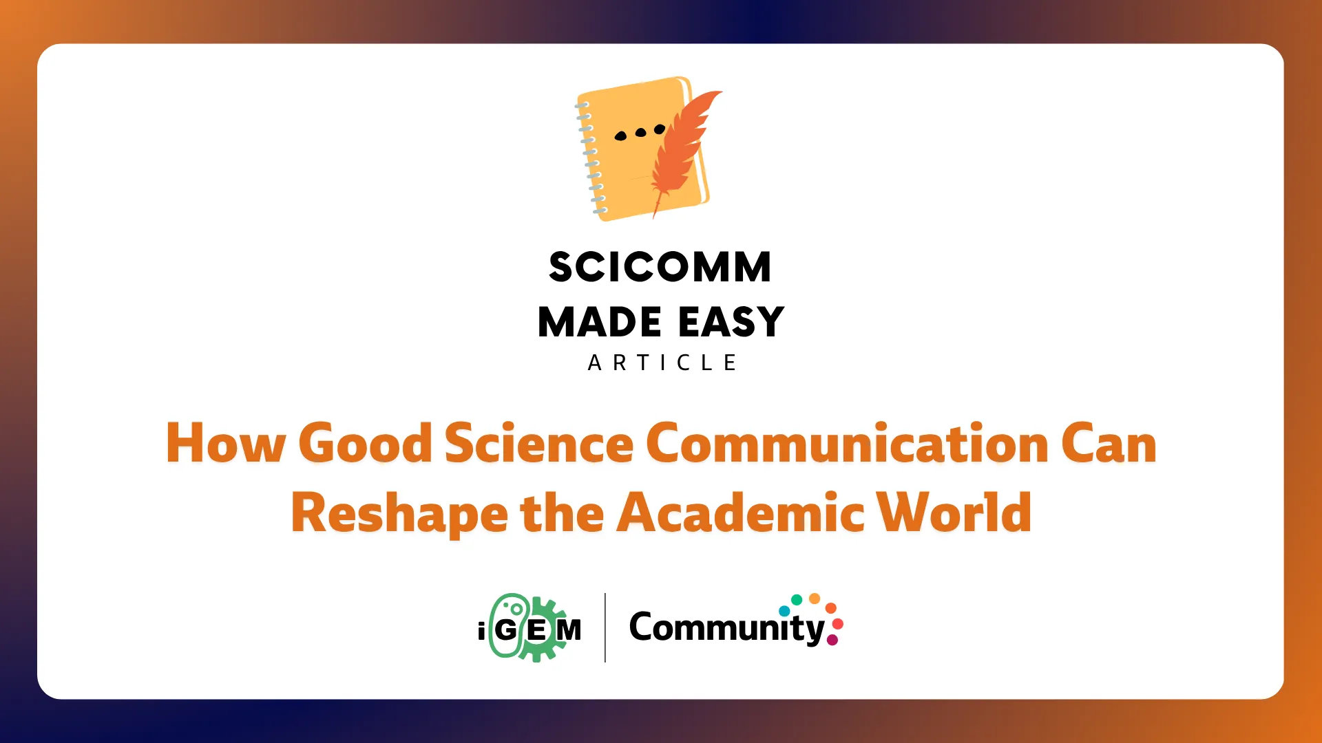 iGEM Community