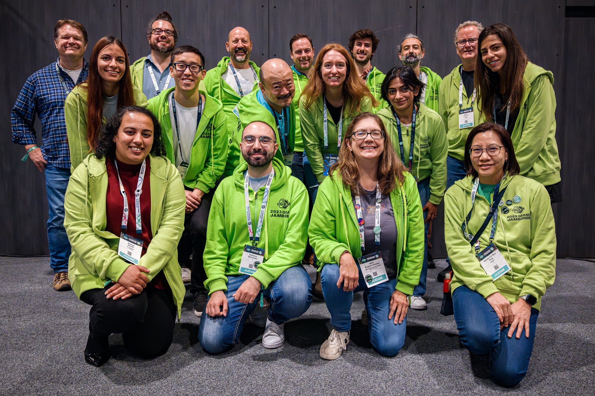 The Judging Committee at the 2023 Grand Jamboree in Paris